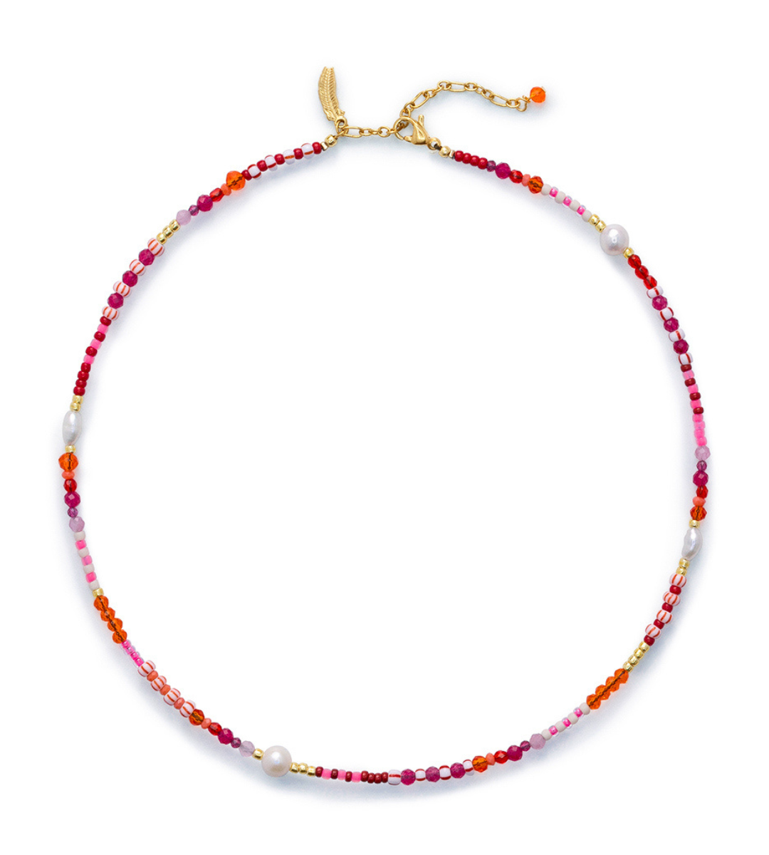 Hula Ketting Red